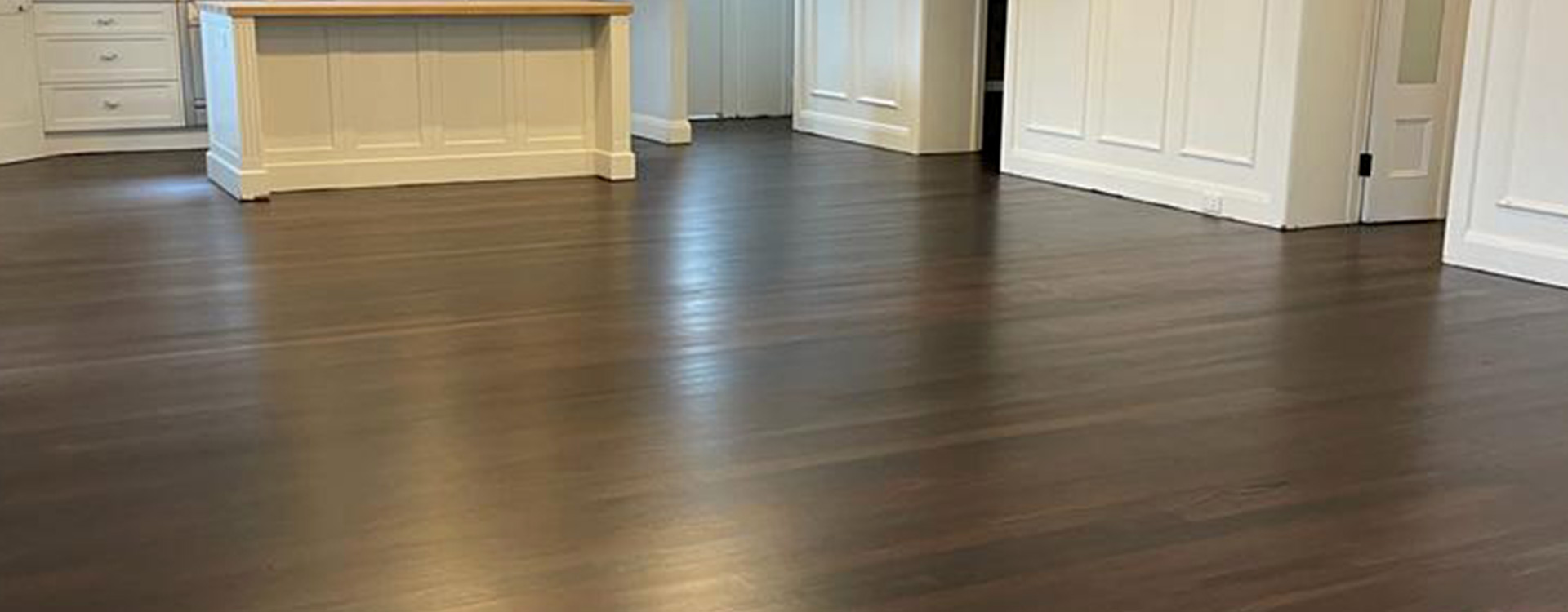 Moody modern stain transforms dark floors | Project Gallery | Intergrain